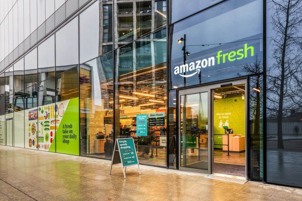 Amazon’s contactless grocery store opens in Croydon | Asian Trader
