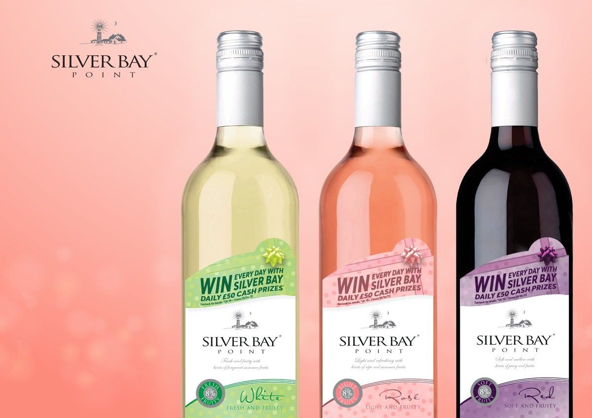 Wine brand Silver Bay Point unveils on pack promotion - Asian Trader ...
