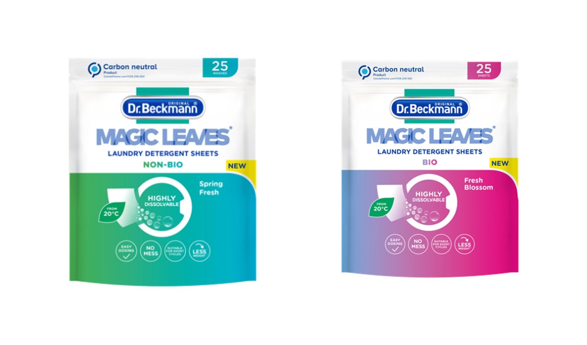 Dr. Beckmann introduces new sustainable Magic Leaves detergent sheet ...
