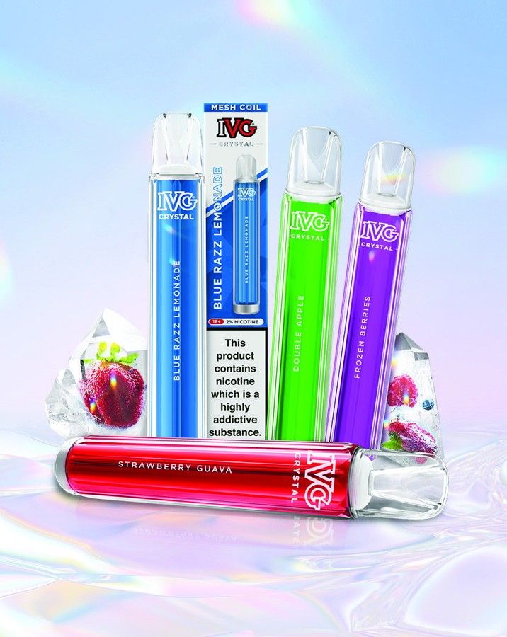 IVG launches new mesh coil disposable vape Crystal - Business ...