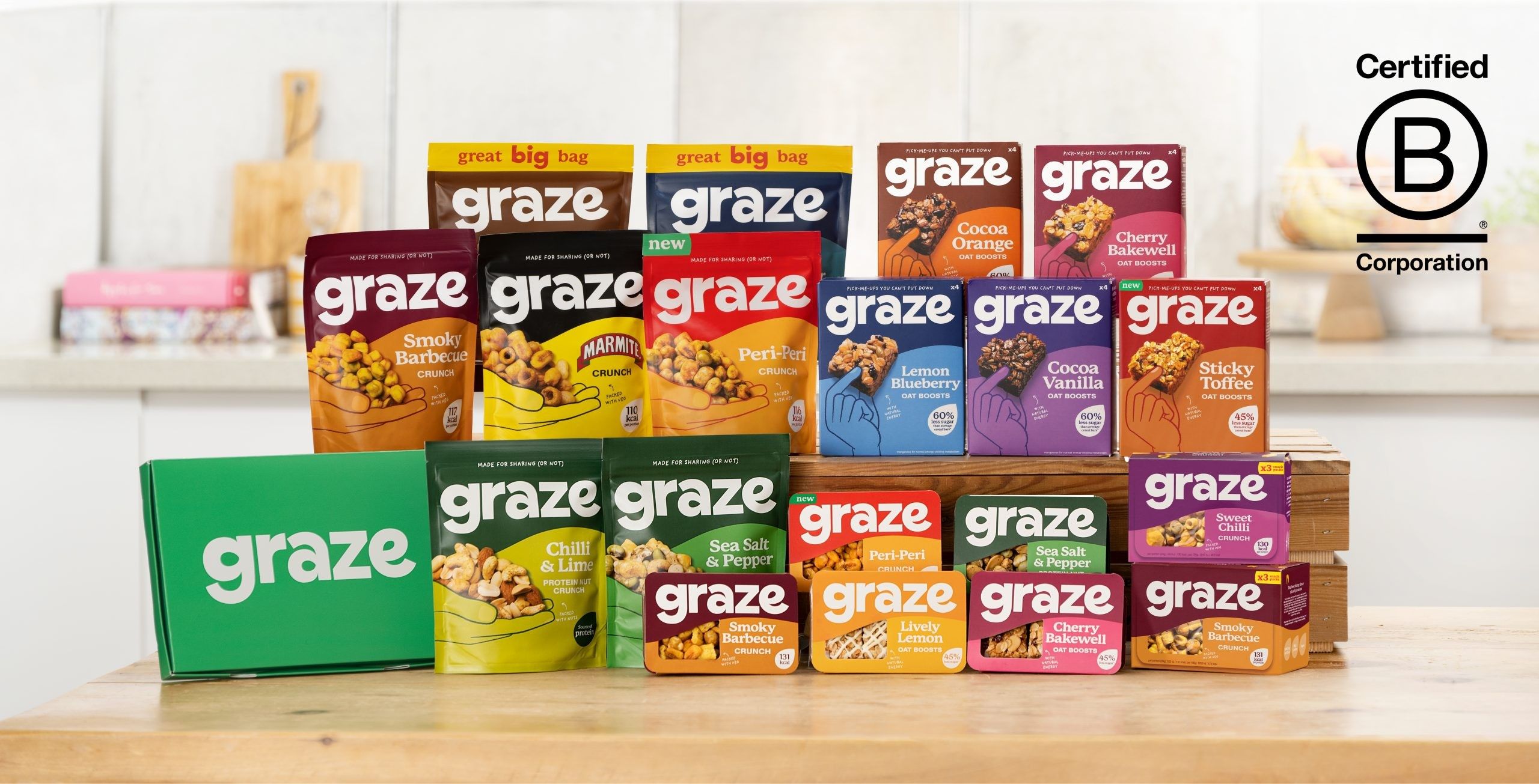 Graze launches new brand identity and innovation to market - Asian ...