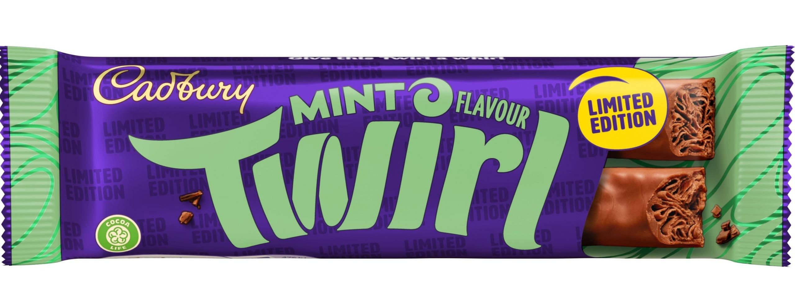 It was mint to be! Cadbury unwraps limited-edition Twirl flavour ...