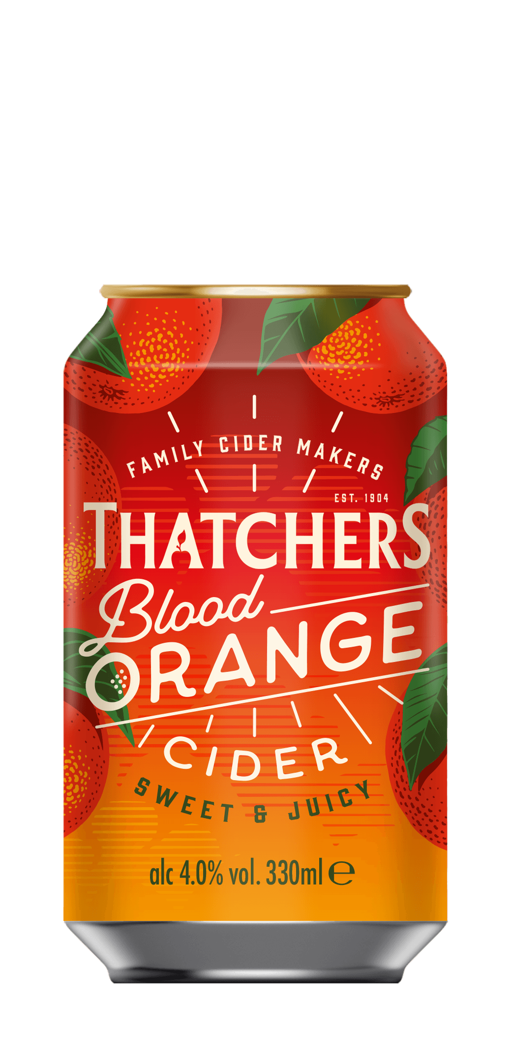 Thatchers moves into 330ml can packs for its Blood Orange cider ...