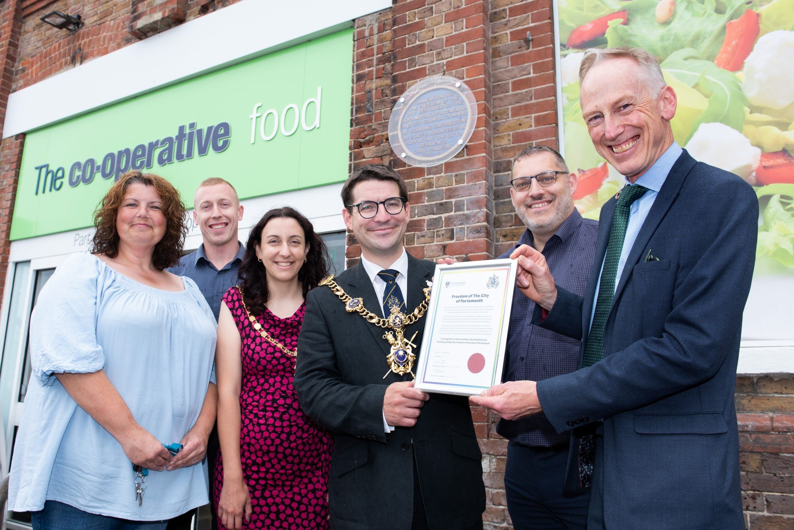 Portsmouth’s retail and funeral-care workers given Freedom of the City ...