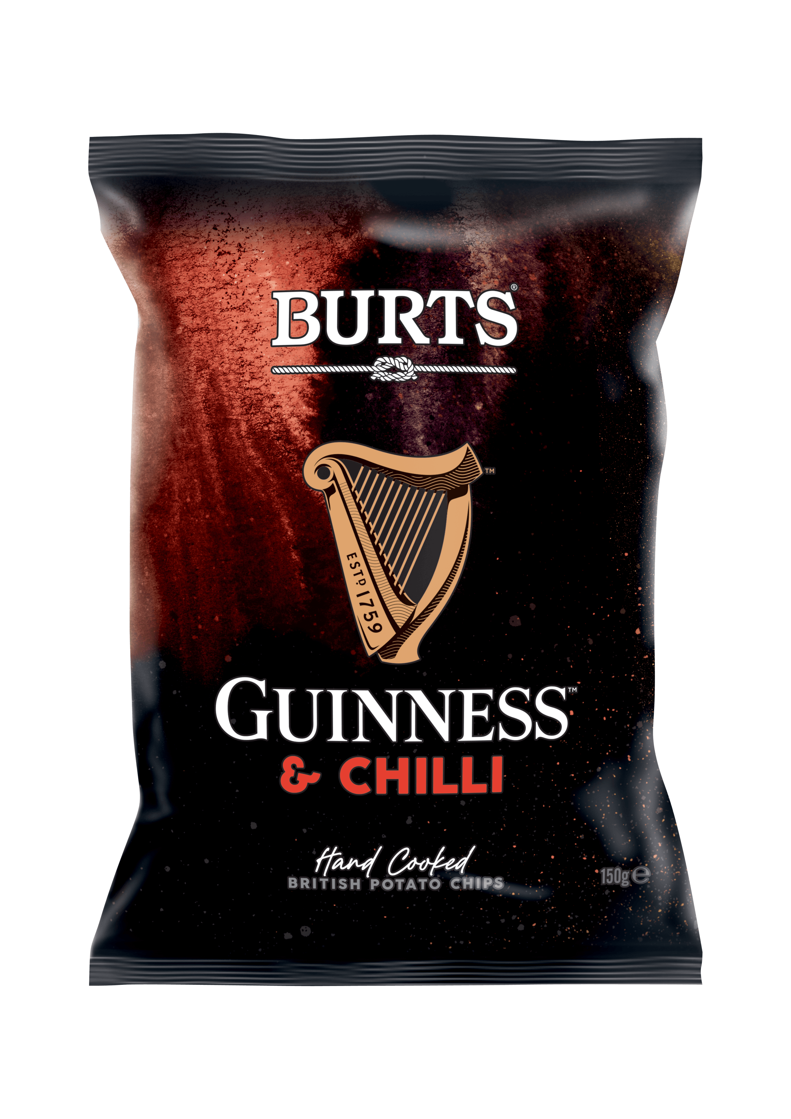 Burts redesigns its hand-cooked Guinness-flavour crisps - Asian Trader ...