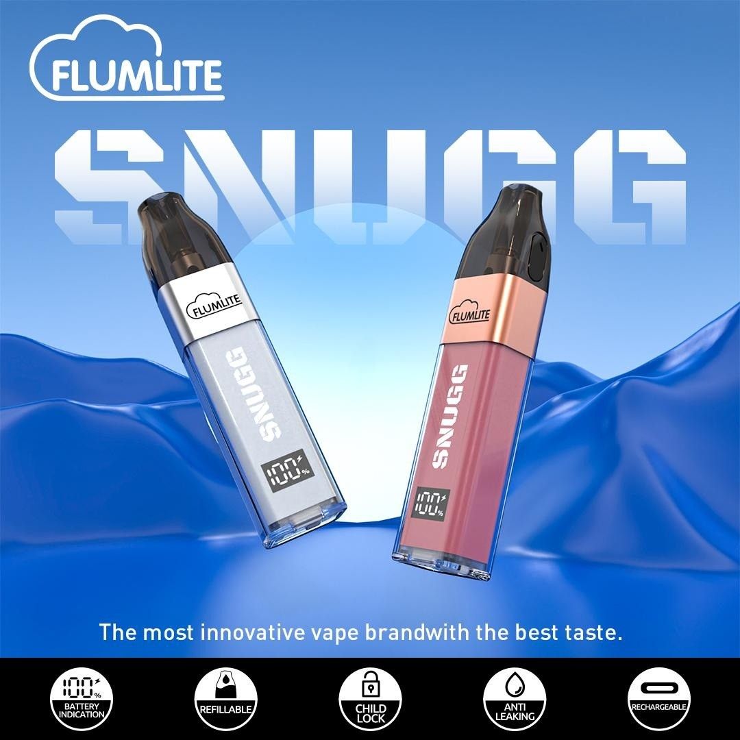 Flumlite unveils new vape pen Snugg and Nic Salts e-liquid - Asian ...