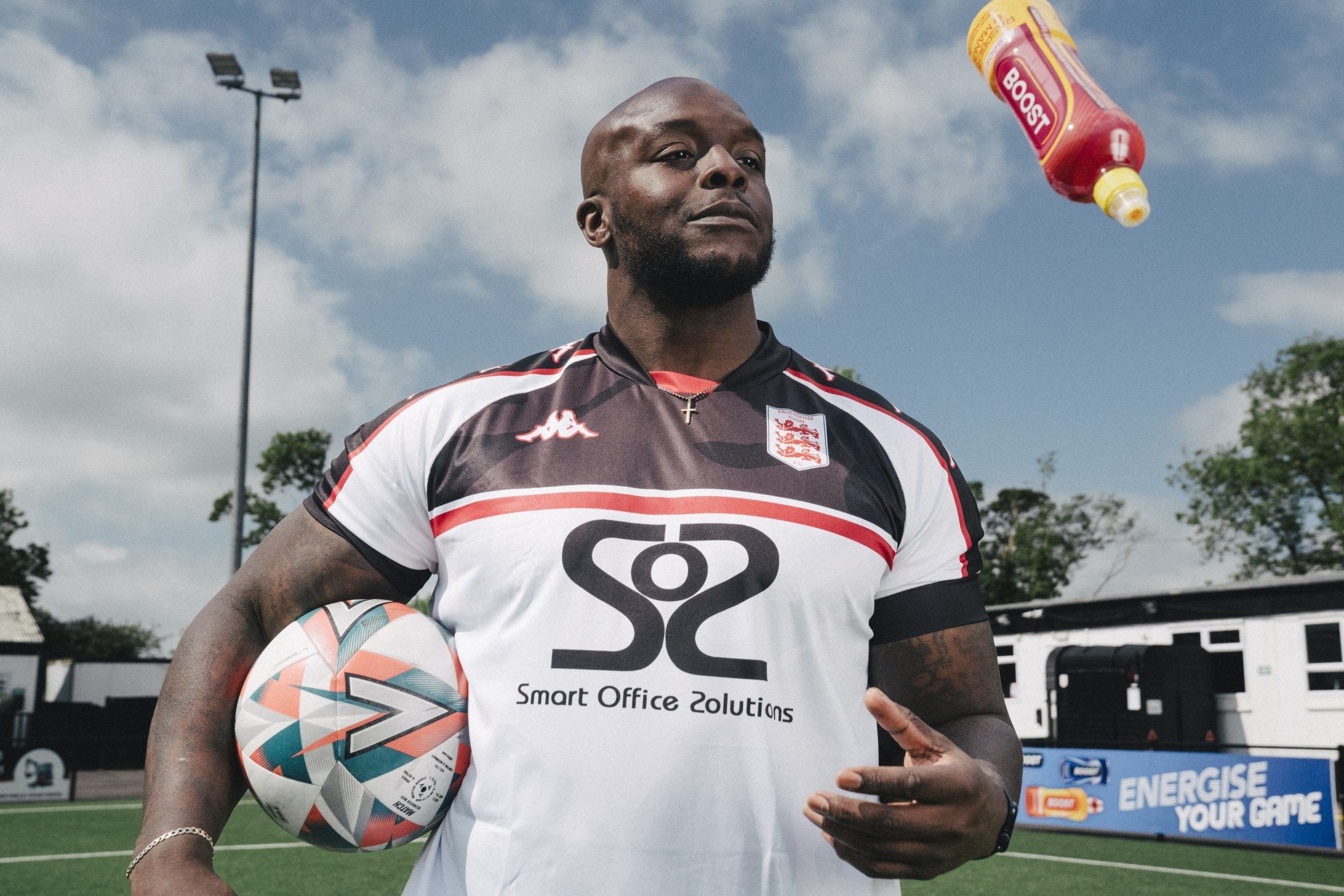 Boost to sponsor semi-pro club Faversham Town FC - Asian Trader ...