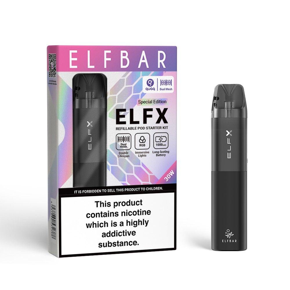Elfbar unveils new ELFX open pod vape range - Asian Trader - Business ...