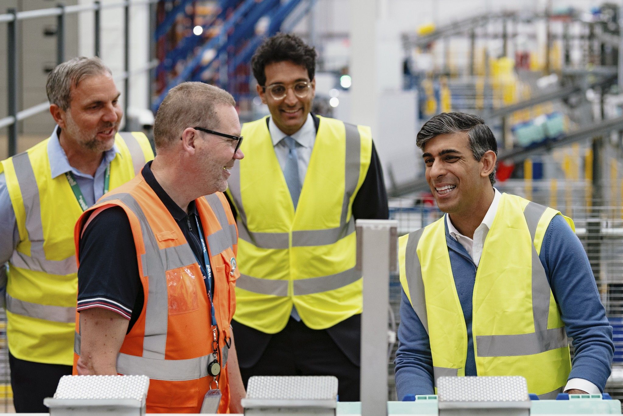 PM Rishi Sunak visits Bestway HSC in Stoke-on-Trent - Asian Trader ...